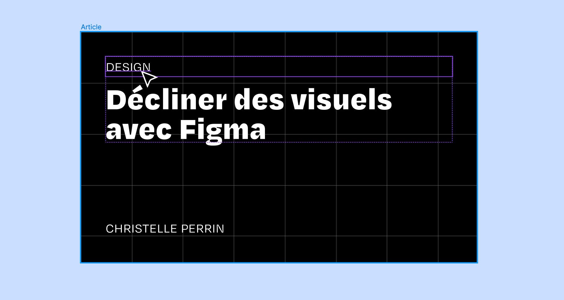 Décliner des visuels avec Figma